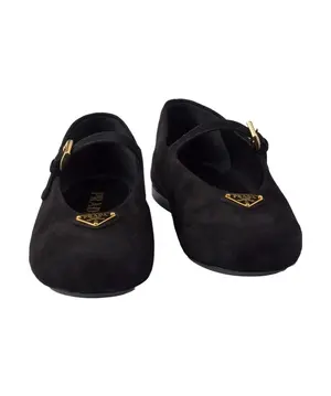Prada Suede Ballerinas