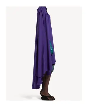 Balenciaga Cape Dress
