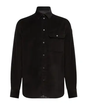 Moncler Corduroy Shirt - Black