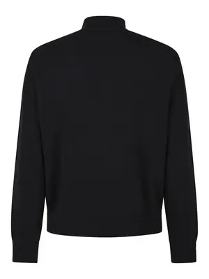 Moncler Wool Cashmere Blend Padded Zip-up Cardigan - No