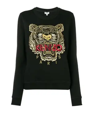 Kenzo Long-sleeved Sweater - Black