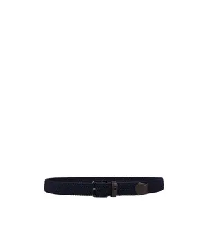 PAUL  SHARK Paul & Shark Woven Belt - Navy Blue