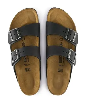 BIRKENSTOCK Logo Slippers