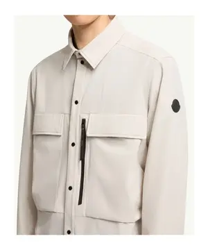Moncler Zip-up Shirt Jacket