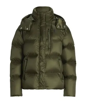 Polo Ralph Lauren Water-repellent Quilted Down Jacket - Green