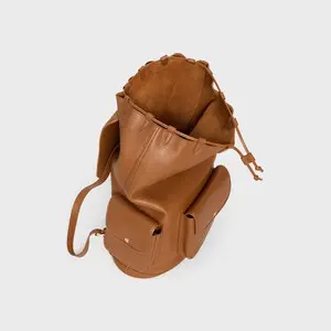 Celine Big Backpack Soft Triomphe In Supple Shiny Lambskin