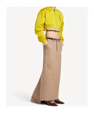 Balenciaga Cropped Bomber Jacket