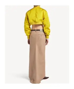 Balenciaga Cropped Bomber Jacket