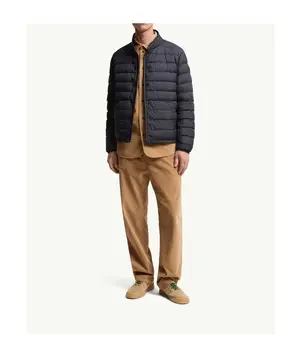 Moncler Clorin Short Down Jacket - Dark Blue