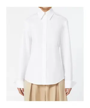 Sportmax Collared Long-sleeved Shirt