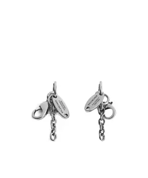 Balenciaga Everyday Chain Earrings In Antique