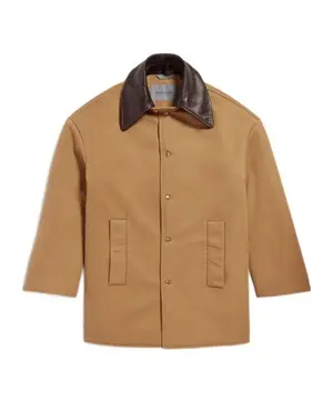 Balenciaga Short Peacoat - Beige
