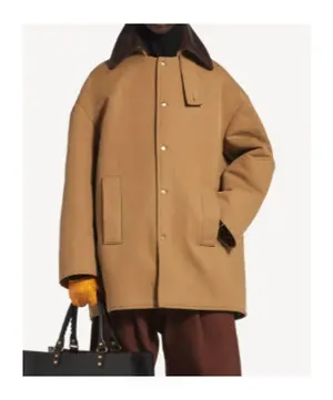 Balenciaga Short Peacoat