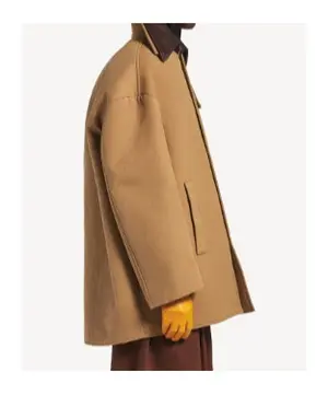 Balenciaga Short Peacoat