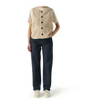 Soeur Fusil Buttoned Fleece Waistcoat