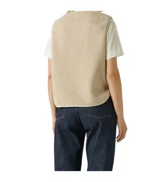 Soeur Fusil Buttoned Fleece Waistcoat