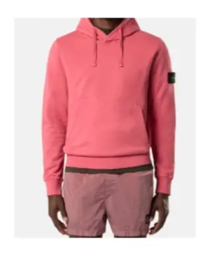 Stone Island Regular-fit Hooded Sweatshirt With Pouch Pocket