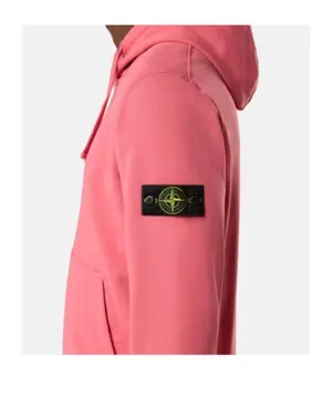 Stone Island Regular-fit Hooded Sweatshirt With Pouch Pocket