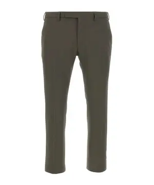 PT TORINO Casual Trousers With Belt Loops - Black
