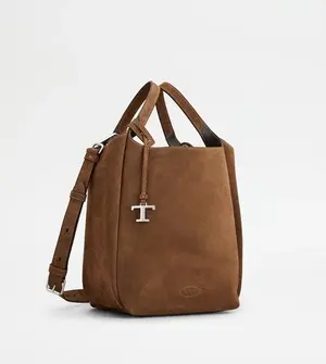TOD'S Bucket Bag In Suede Small