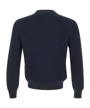 GRAN SASSO Long-sleeve Polo Shirt