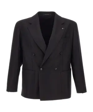 Tagliatore Double-breasted Blazer - Black