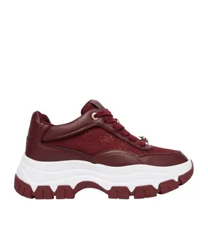 Guess Logo-plaque Chunky-sole Lace-up Sneakers