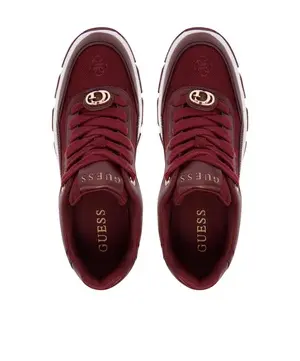 Guess Logo-plaque Chunky-sole Lace-up Sneakers