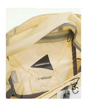 AND WANDER Logo Detail Shoulder Bag