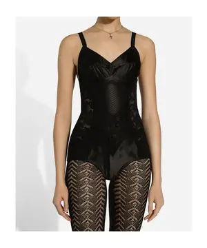 Dolce & Gabbana Panelled Bodysuit