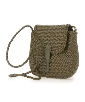 Dragon Diffusion Woven Shoulder Bag