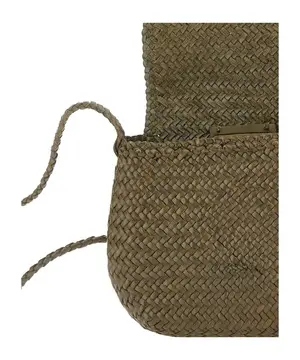 Dragon Diffusion Woven Shoulder Bag