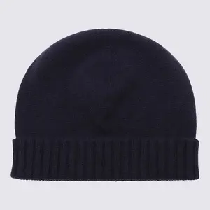 Malo Fine-knit Turn-up Brim Beanie