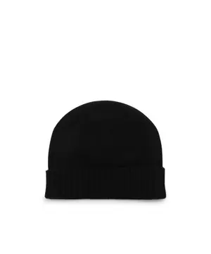 Malo Fine-knit Turn-up Brim Beanie