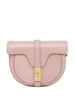 Celine Small Calfskin Besace 16 Crossbody Bag - Pink