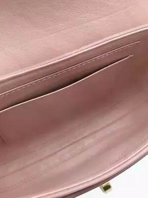Celine Small Calfskin Besace 16 Crossbody Bag - Pink