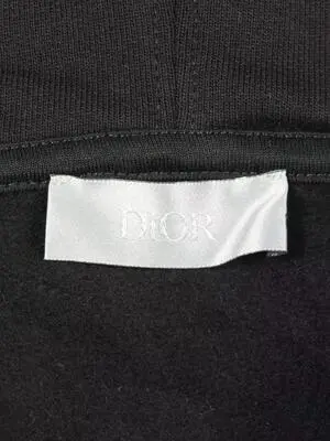 Dior Logo Embroidered Hoodie