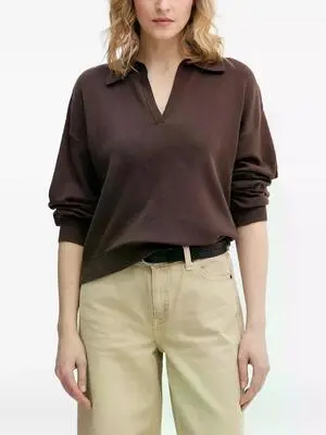 Benetton Collared Sweaters For Women