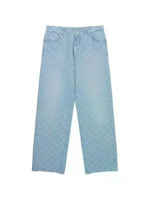 Casablanca Monogram Pattern Jeans