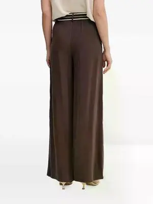 BENETTON Belted Wide-leg Trousers