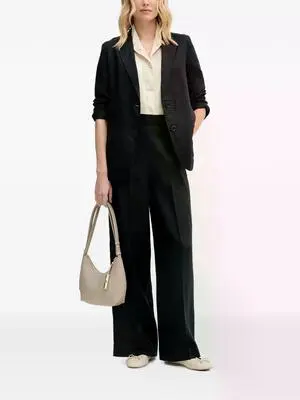 BENETTON Short-sleeve Linen Shirt With Classic Collar