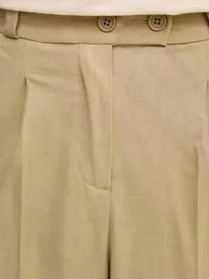 Benetton Pleated Pants For Women