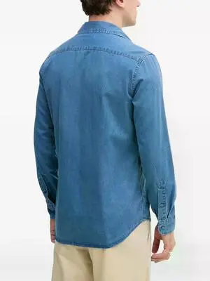 BENETTON Washed-denim Shirt