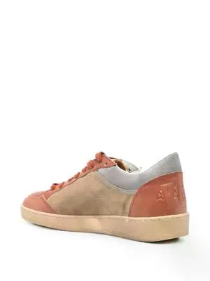 GOLDEN GOOSE Ball Star Panelled Sneakers - Brown