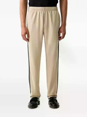 Adidas Logo-embroidered Side-stripe Track Pants