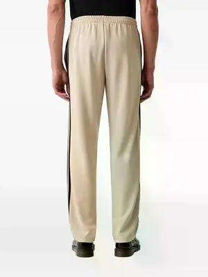 Adidas Logo-embroidered Side-stripe Track Pants