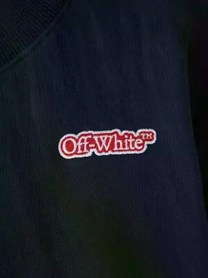 Off-White Logo Embroidered Star Print Sweatshirt