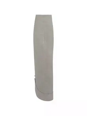 A.W.A.K.E. Mode Asymmetric Button-down Maxi Skirt