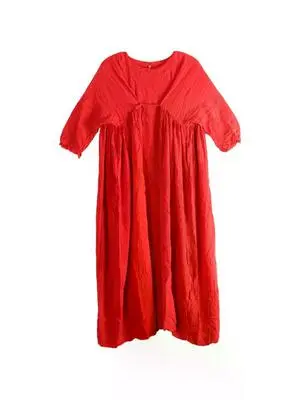 DANIELA GREGIS Gathered Maxi Dress