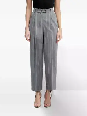 BENETTON Pinstriped Pleated Trousers